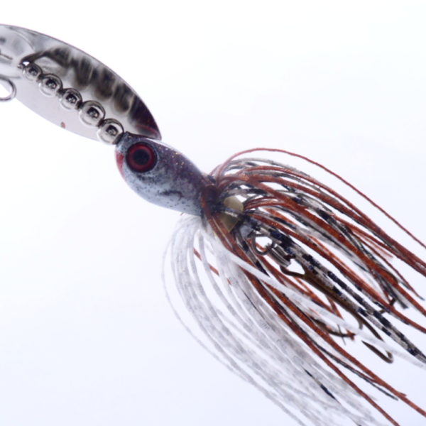 In-line Spinner, Threadfin Shad | Megachomp Lure Company