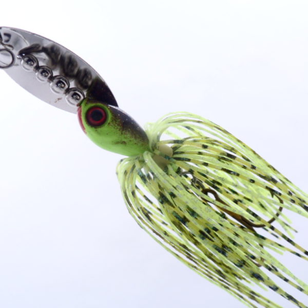 In-line Spinner, Chartreuse | Megachomp Lure Company