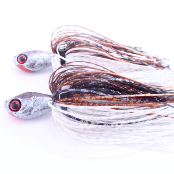 Slip-N-Swim 2 pack, Threadfin Shad | Megachomp Lure Company